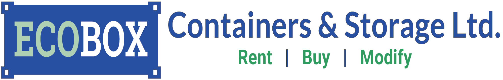 ECO BOX Containers & Storage Ltd. - Rent | Buy | Modify